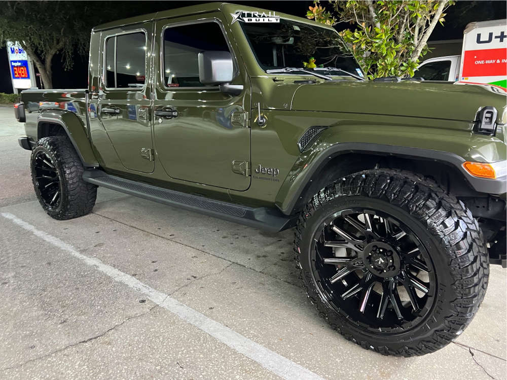 2022 Jeep Gladiator Wheel Offset Super Aggressive 3"-5" Stock | 2485256 ...