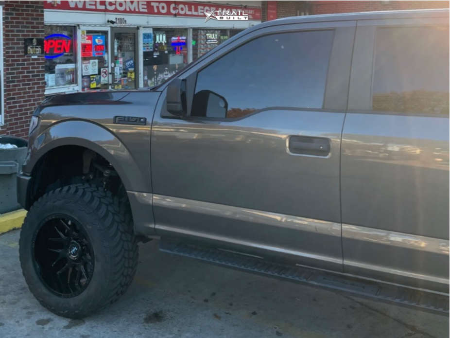 2016 Ford F-150 Wheel Offset Aggressive > 1" Outside Fender Suspension ...