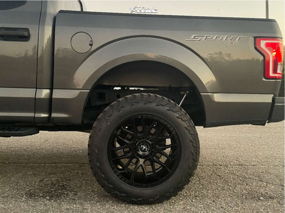 2016 Ford F-150 Wheel Offset Aggressive > 1" Outside Fender Suspension ...