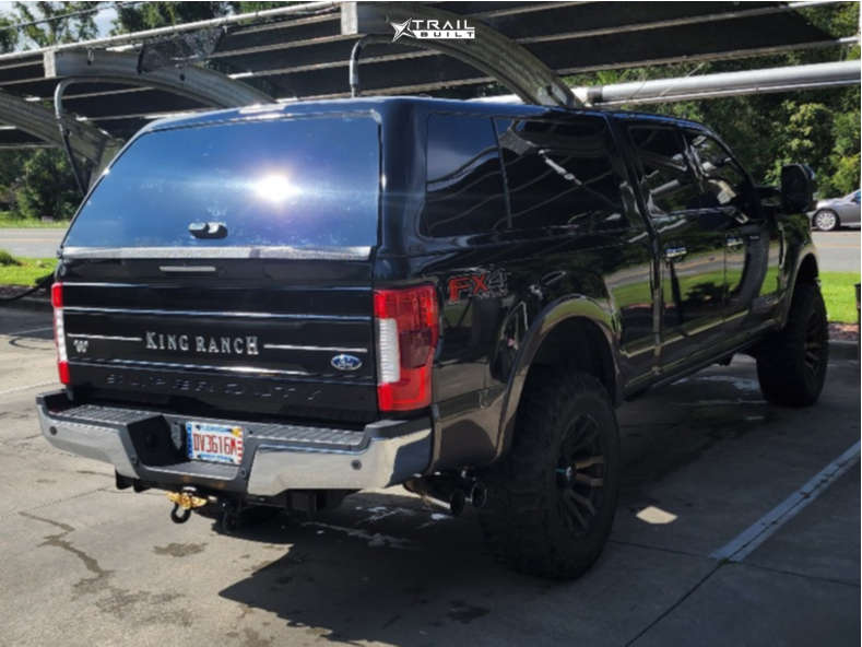 2017 Ford F-250 Super Duty Wheel Offset Aggressive > 1" Outside Fender ...