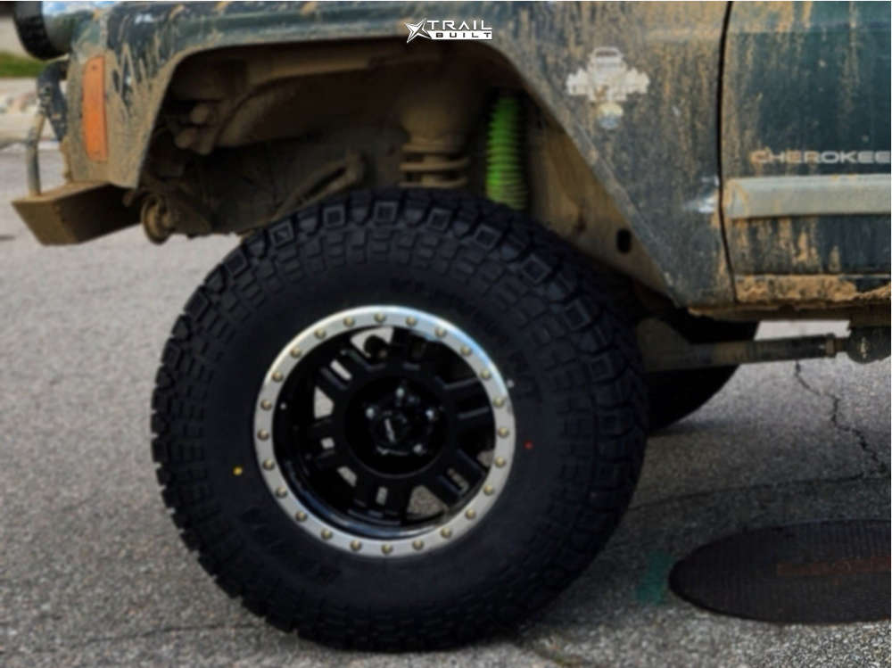 1999 Jeep Cherokee Wheel Offset Nearly Flush Suspension Lift 6.5 ...