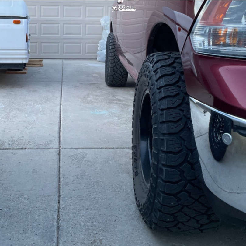 2017 Ram 1500 Wheel Offset Aggressive > 1" Outside Fender Leveling Kit ...