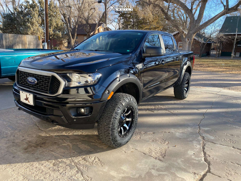 2019 Ford Ranger Wheel Offset Aggressive > 1" Outside Fender Leveling ...