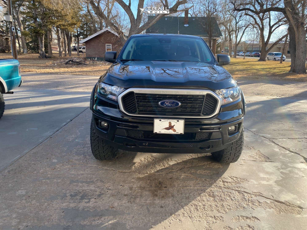 2019 Ford Ranger Wheel Offset Aggressive > 1" Outside Fender Leveling ...