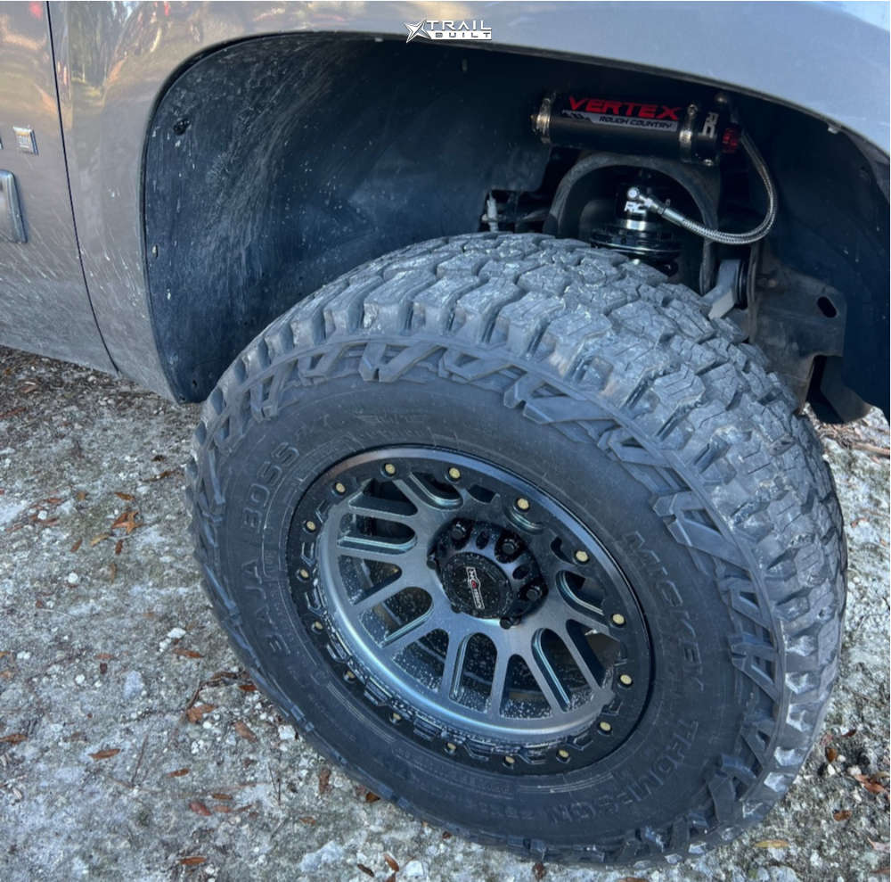 2008 GMC Sierra 1500 Wheel Offset Aggressive > 1" Outside Fender ...