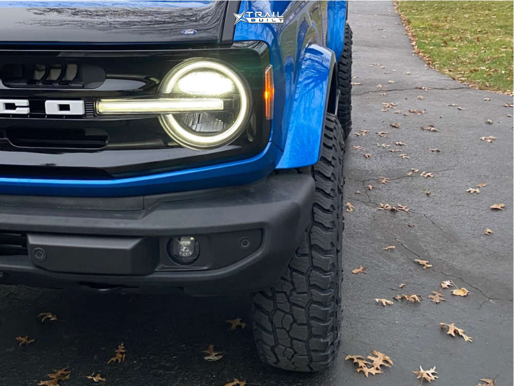 2022 Ford Bronco Wheel Offset Aggressive > 1" Outside Fender Suspension ...