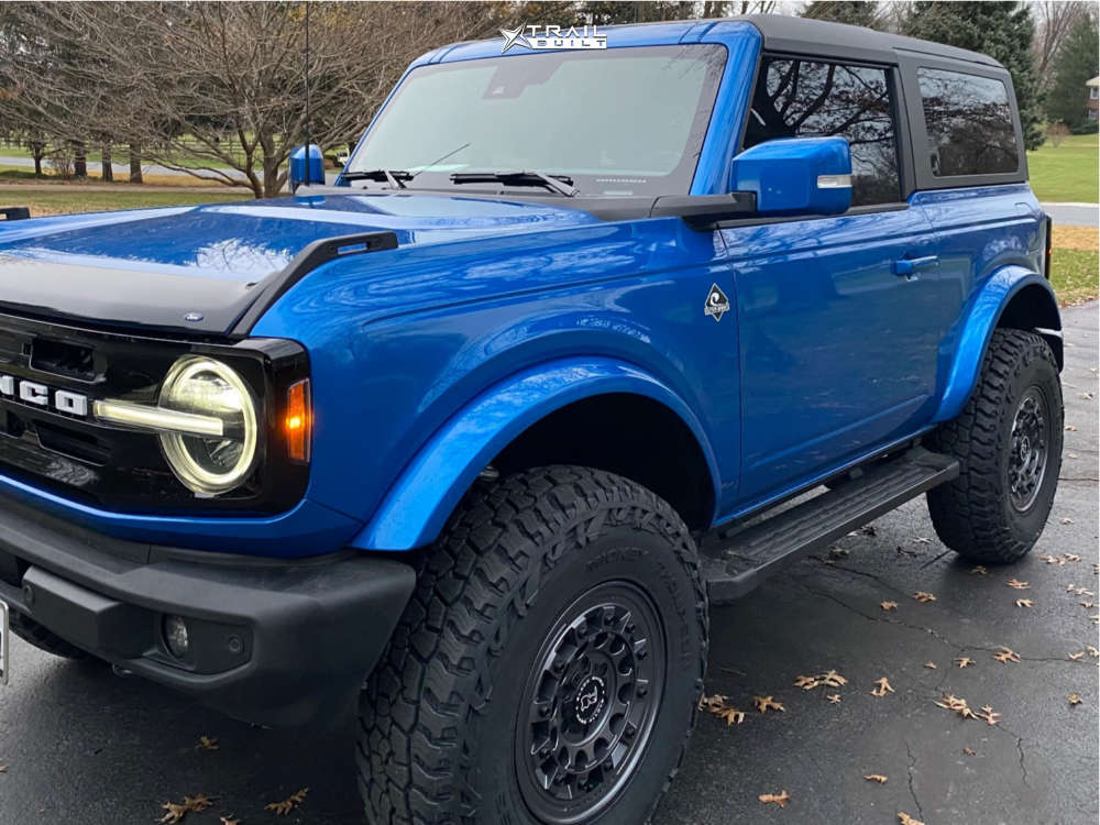 2022 Ford Bronco Wheel Offset Aggressive > 1" Outside Fender Suspension ...