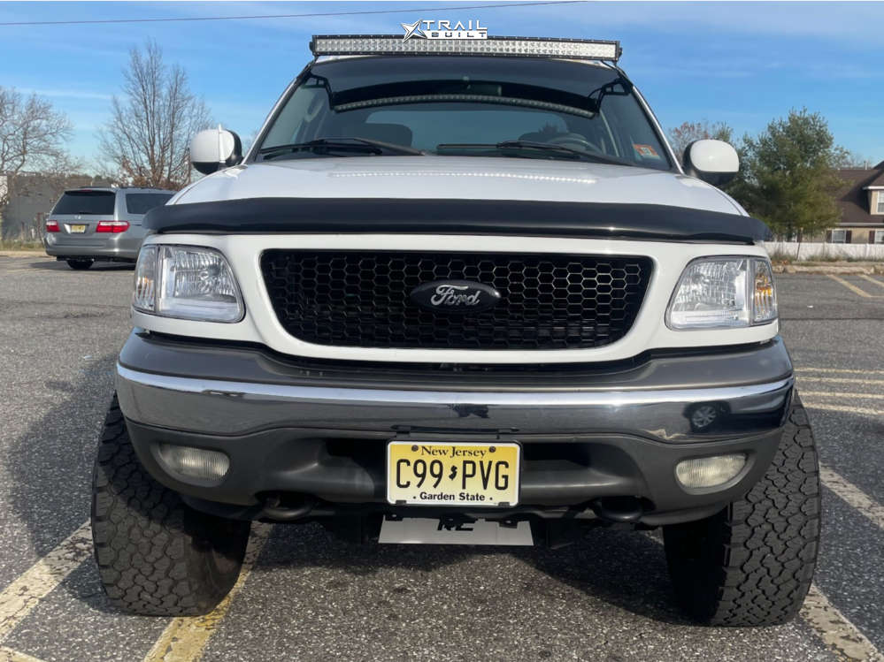 2002 Ford F-150 Wheel Offset Super Aggressive 3"-5" Suspension Lift 5 ...