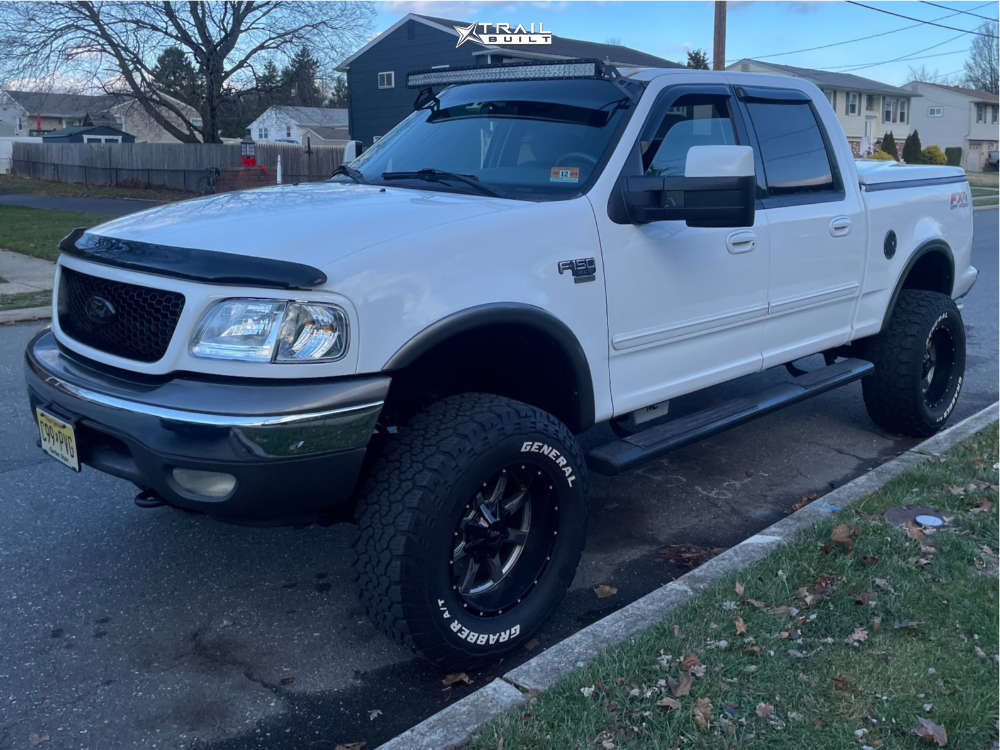 2002 Ford F-150 Wheel Offset Super Aggressive 3"-5" Suspension Lift 5 ...