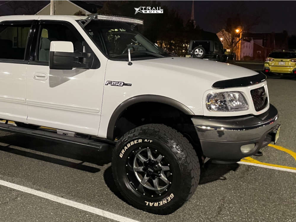 2002 Ford F-150 Wheel Offset Super Aggressive 3"-5" Suspension Lift 5 ...