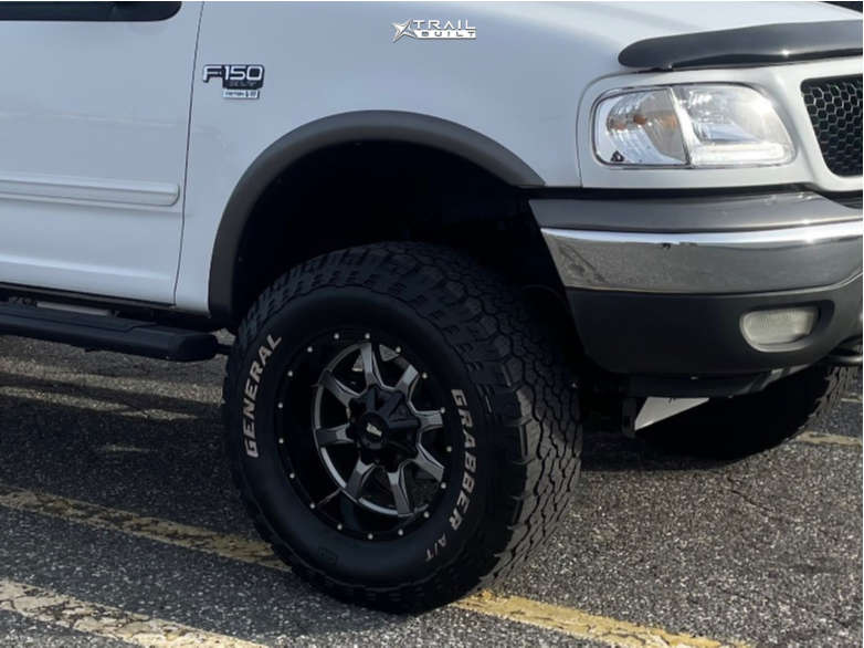 2002 Ford F-150 Wheel Offset Super Aggressive 3"-5" Suspension Lift 5 ...