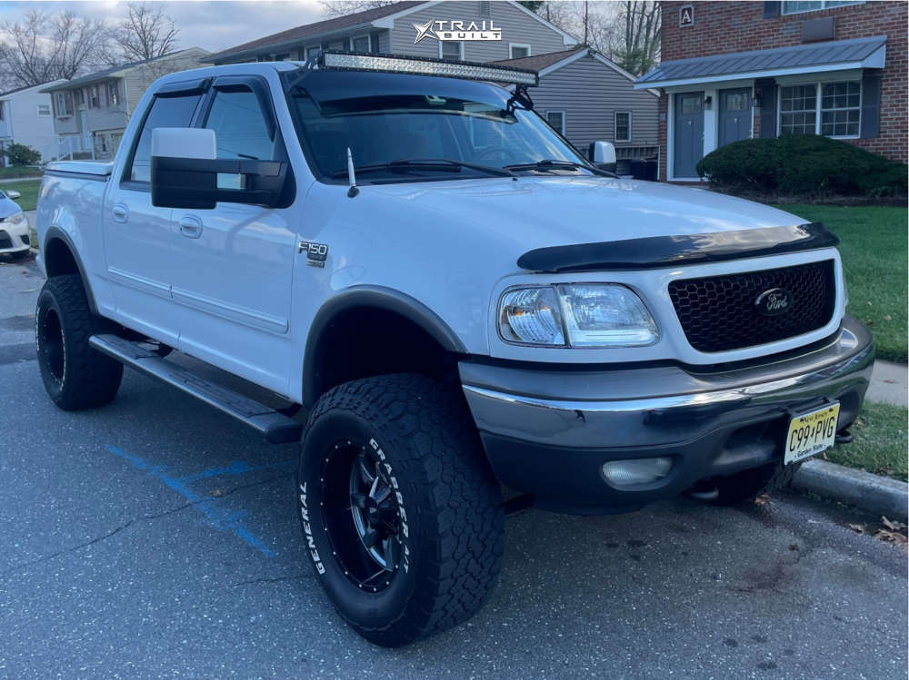 2002 Ford F-150 Wheel Offset Super Aggressive 3"-5" Suspension Lift 5 ...