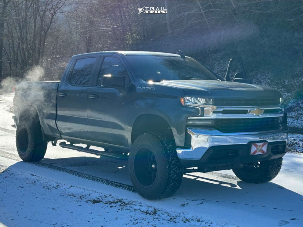 2019 Chevrolet Silverado 1500 Wheel Offset Super Aggressive 3"-5 ...