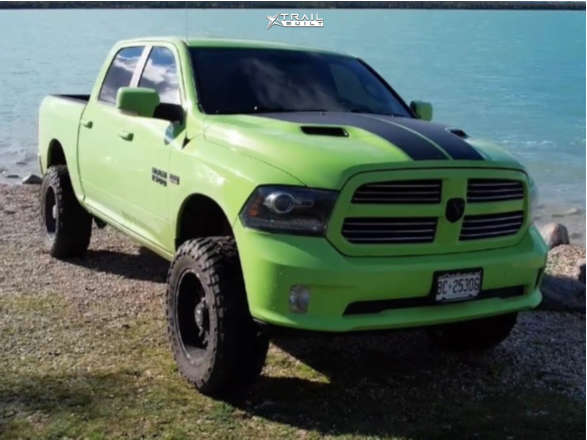 2017 Ram 1500 Wheel Offset Slightly Aggressive Suspension Lift 6 ...