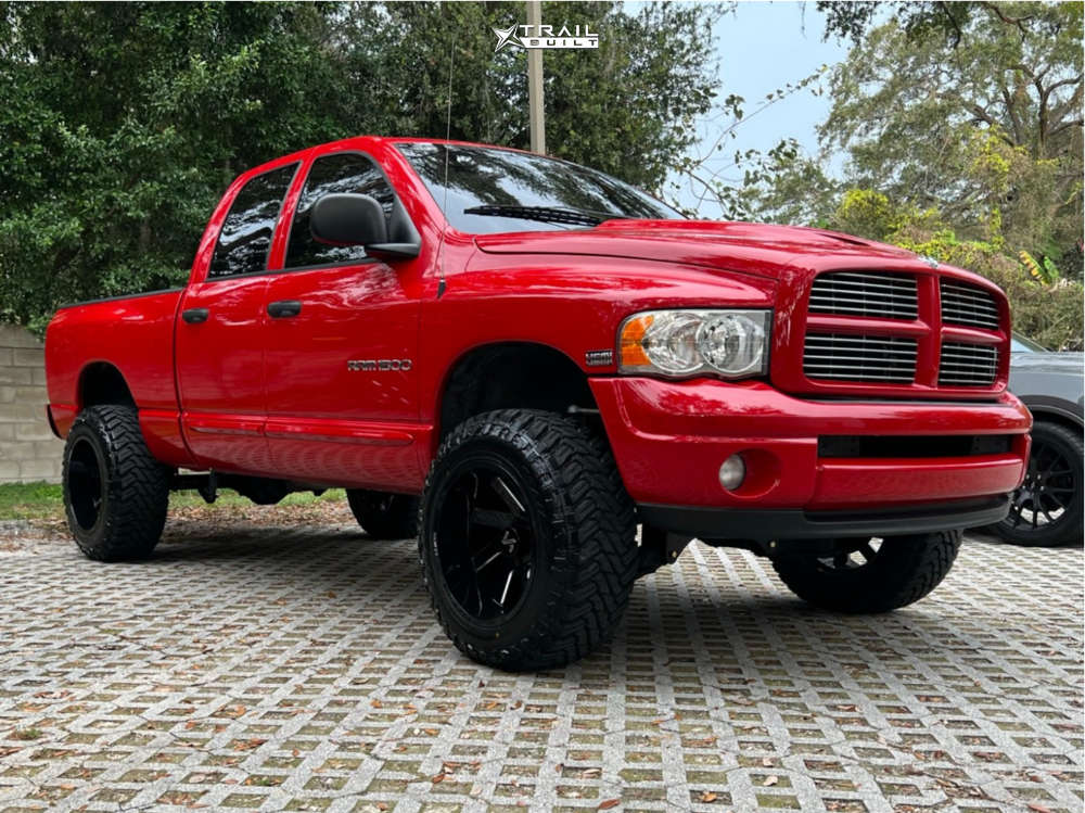 2004 Dodge Ram 1500 Wheel Offset Super Aggressive 3"-5" Suspension Lift ...