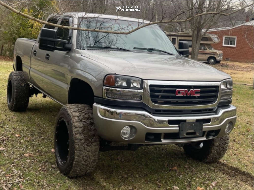 2003 GMC Sierra 2500 HD Wheel Offset Super Aggressive 3"-5" Suspension ...