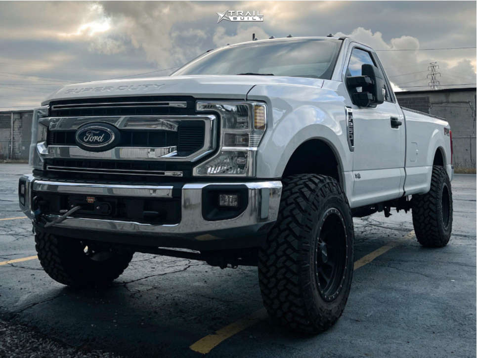 2022 Ford F-250 Super Duty Wheel Offset Aggressive > 1" Outside Fender ...