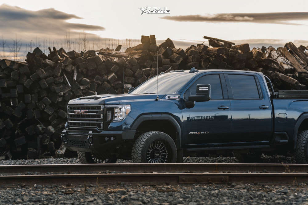 2022 GMC Sierra 3500 HD Wheel Offset Aggressive > 1" Outside Fender ...