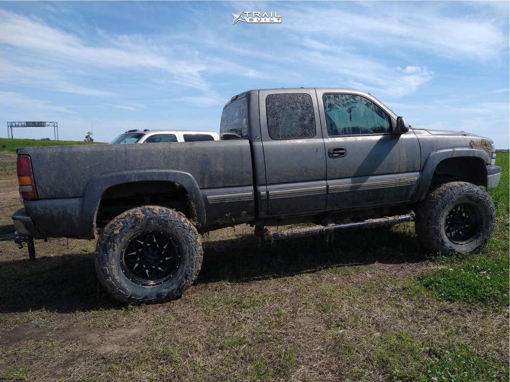 2000 Chevrolet Silverado 1500 Wheel Offset Aggressive > 1" Outside ...