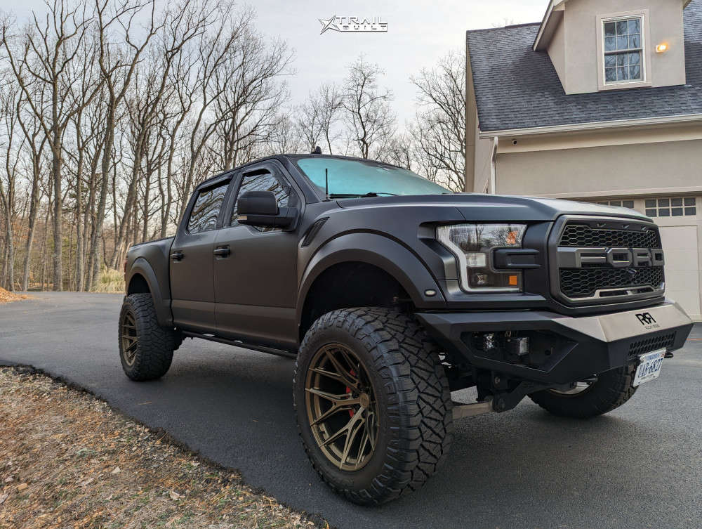 2019 Ford F-150 Wheel Offset Aggressive > 1" Outside Fender Suspension ...
