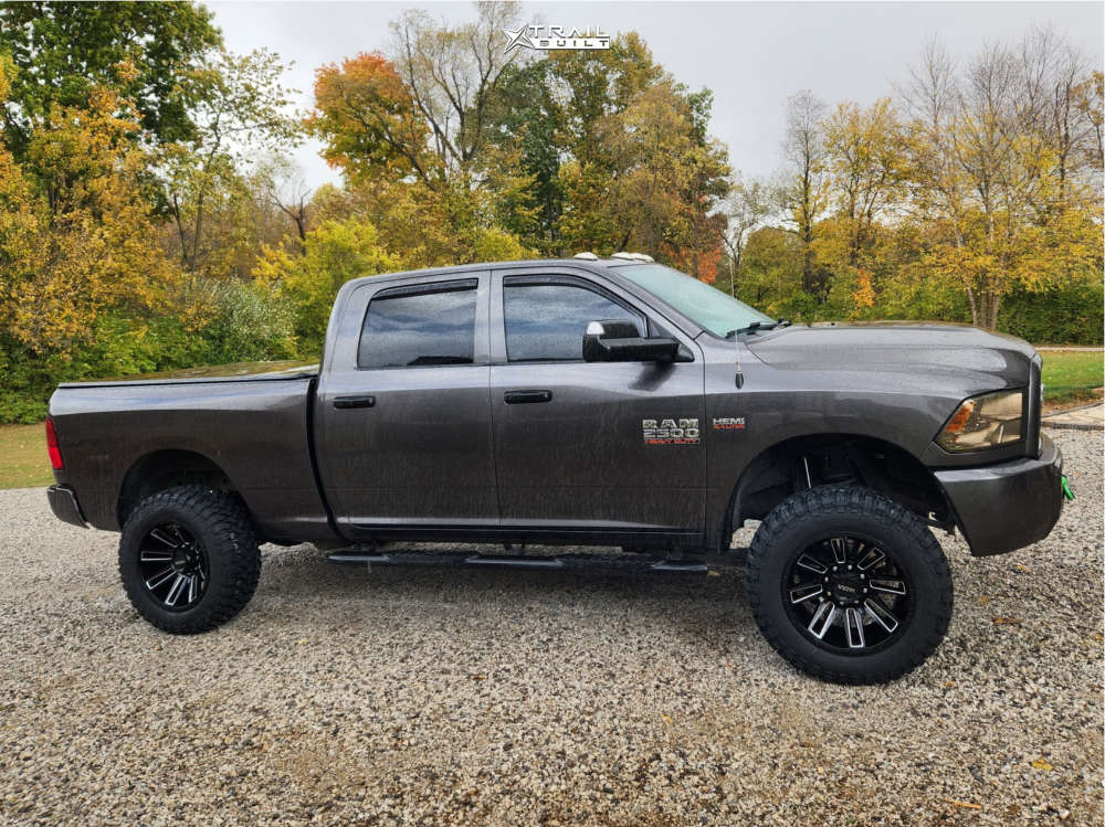2016 Ram 2500 Wheel Offset Aggressive > 1" Outside Fender Suspension ...