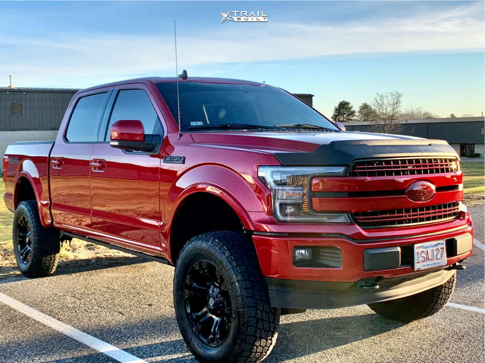 2020 Ford F-150 Wheel Offset Aggressive > 1" Outside Fender Suspension ...