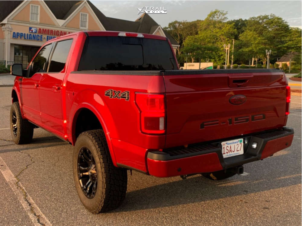 2020 Ford F-150 Wheel Offset Aggressive > 1" Outside Fender Suspension ...