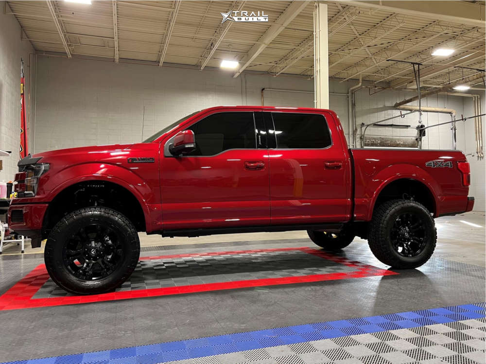 2020 Ford F-150 Wheel Offset Aggressive > 1" Outside Fender Suspension ...