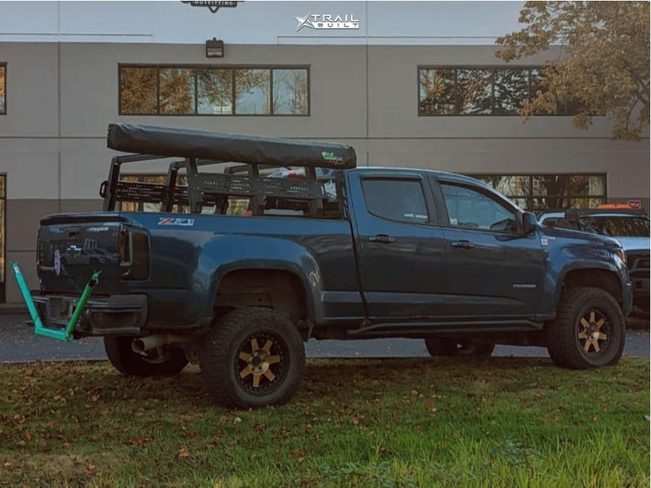 2019 Chevrolet Colorado Wheel Offset Aggressive > 1" Outside Fender ...