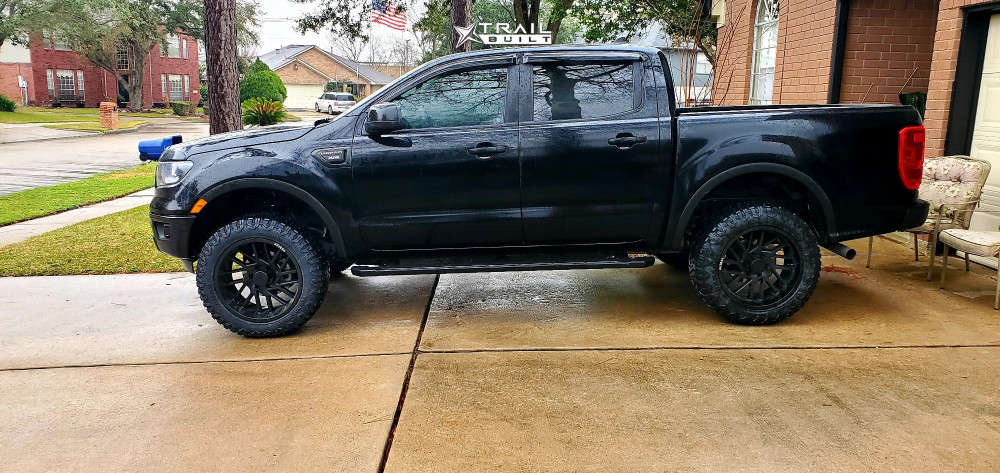 2021 Ford Ranger Wheel Offset Aggressive > 1" Outside Fender Suspension ...