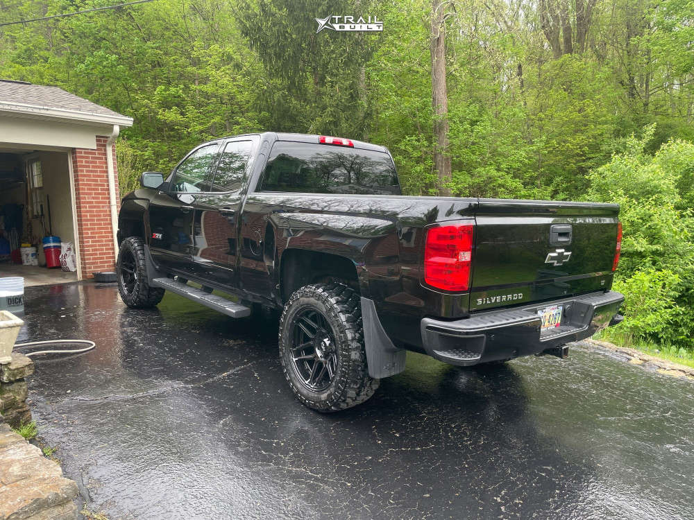 2016 Chevrolet Silverado 1500 Wheel Offset Aggressive > 1" Outside ...