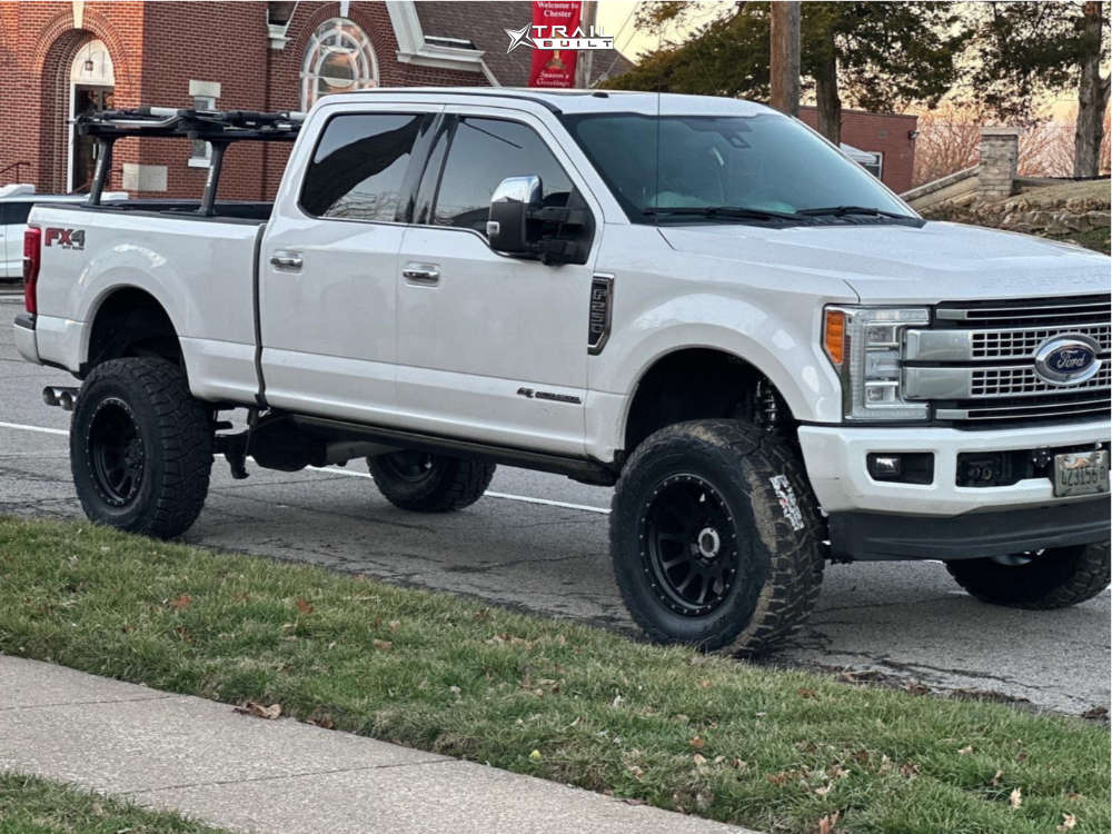 2018 Ford F-250 Super Duty Wheel Offset Aggressive > 1" Outside Fender ...