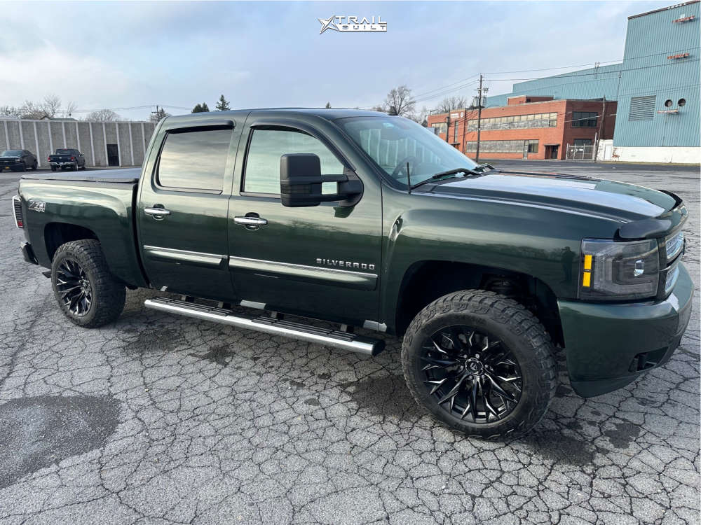 2013 Chevrolet Silverado 1500 Wheel Offset Aggressive > 1" Outside ...