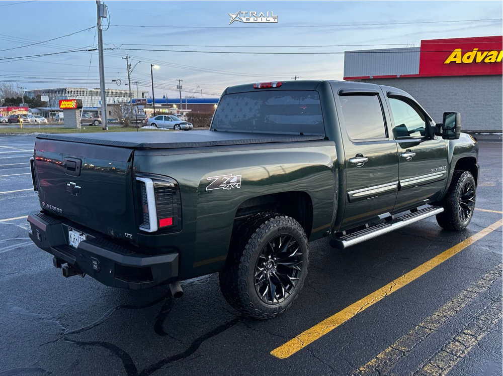 2013 Chevrolet Silverado 1500 Wheel Offset Aggressive > 1" Outside Fender Leveling Kit | 2528616 ...