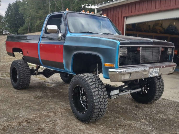 1981 Chevrolet K20 Wheel Offset Super Aggressive 3"-5" Suspension Lift ...