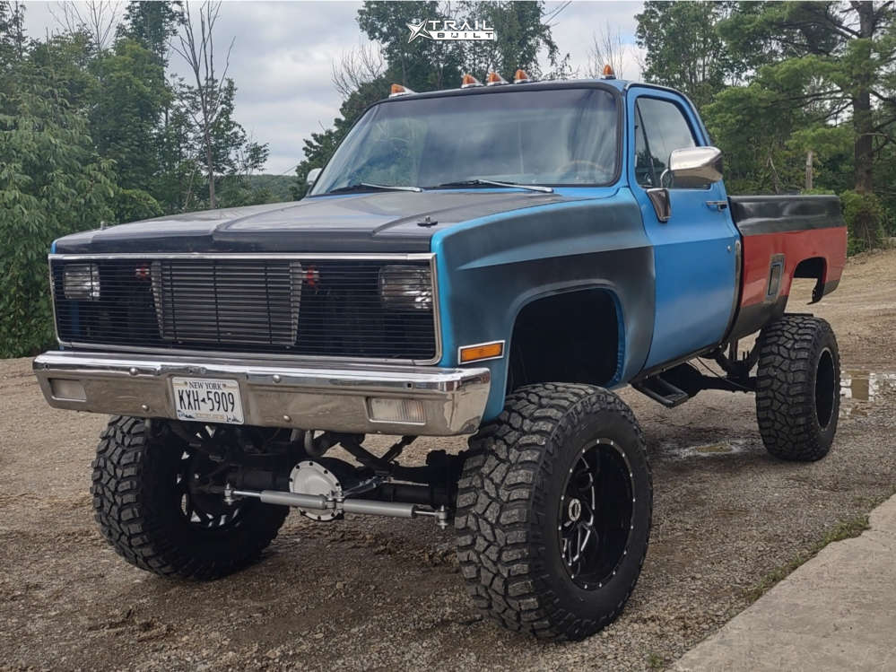 1981 Chevrolet K20 Wheel Offset Super Aggressive 3"-5" Suspension Lift ...