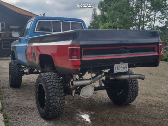 1981 Chevrolet K20 Wheel Offset Super Aggressive 3"-5" Suspension Lift ...