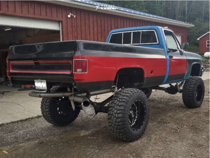 1981 Chevrolet K20 Wheel Offset Super Aggressive 3"-5" Suspension Lift ...