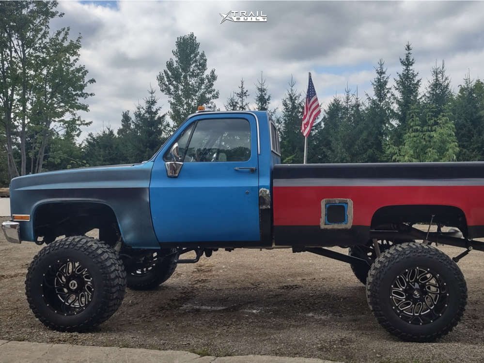 1981 Chevrolet K20 Wheel Offset Super Aggressive 3"-5" Suspension Lift ...