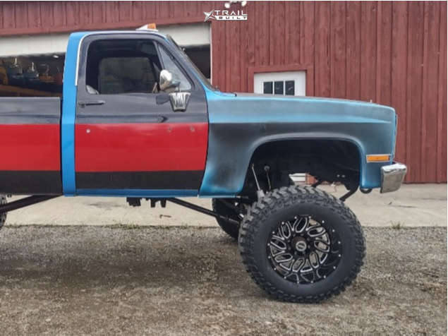1981 Chevrolet K20 Wheel Offset Super Aggressive 3"-5" Suspension Lift ...
