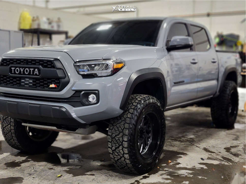2020 Toyota Tacoma Wheel Offset Aggressive > 1" Outside Fender Suspension Lift 3.5" | 2528951 ...