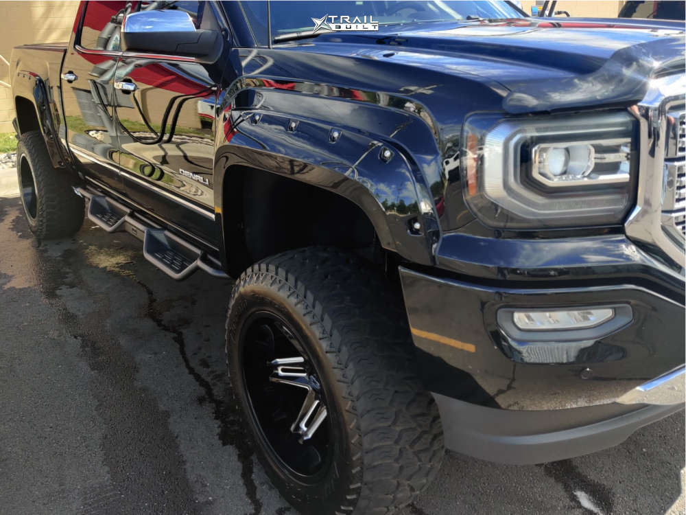 2016 GMC Sierra 1500 Wheel Offset Aggressive > 1" Outside Fender ...