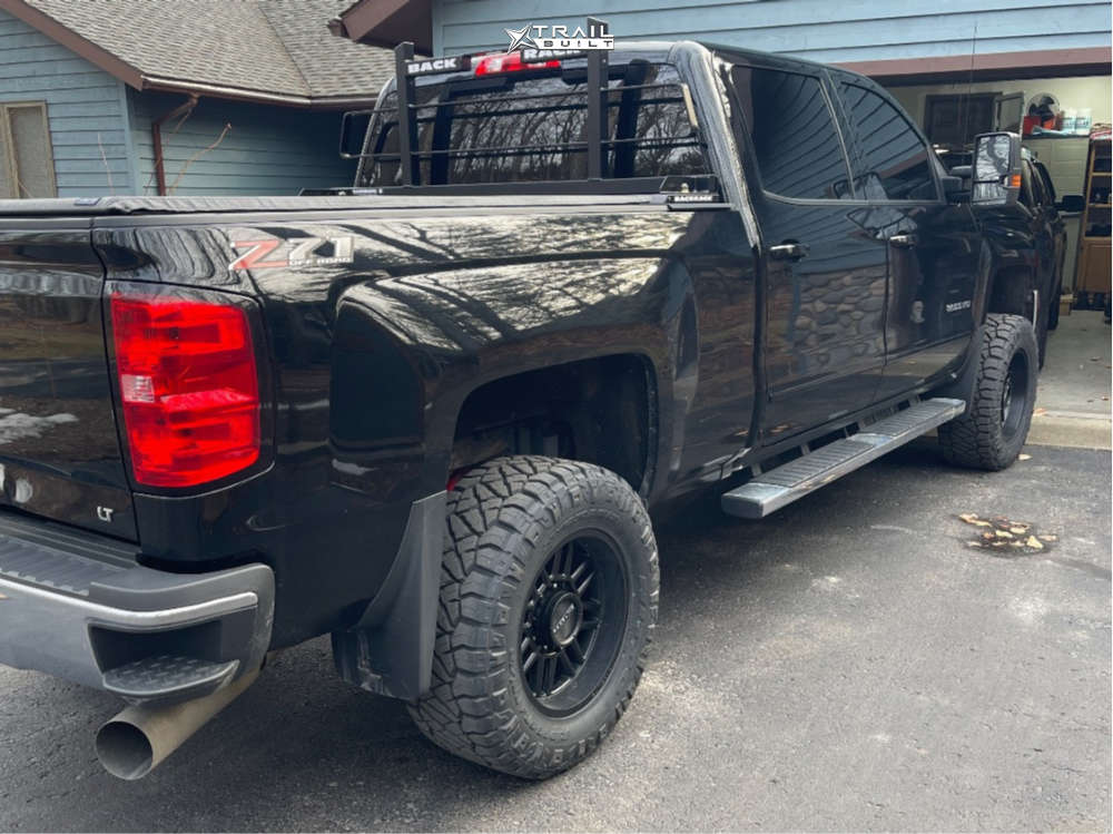 2018 Chevrolet Silverado 3500 HD Wheel Offset Aggressive > 1" Outside ...