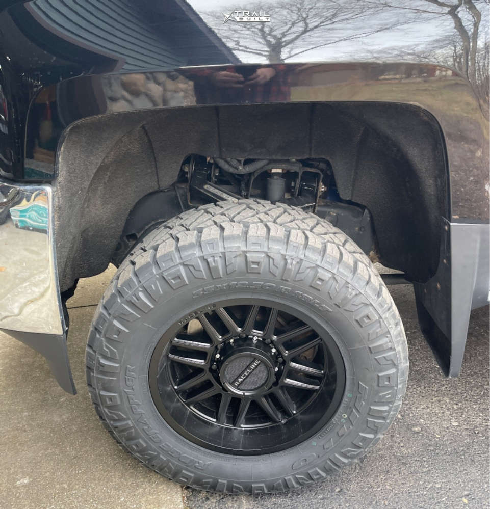 2018 Chevrolet Silverado 3500 HD Wheel Offset Aggressive > 1" Outside ...