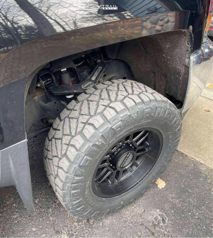 2018 Chevrolet Silverado 3500 HD Wheel Offset Aggressive > 1" Outside ...