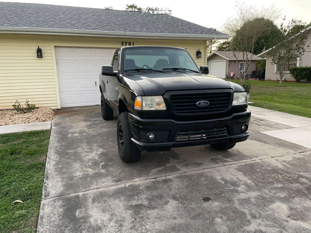 2006 Ford Ranger Wheel Offset Slightly Aggressive Suspension Lift 4 ...