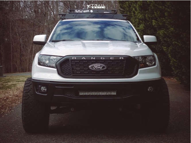 2021 Ford Ranger Wheel Offset Aggressive > 1" Outside Fender Leveling ...