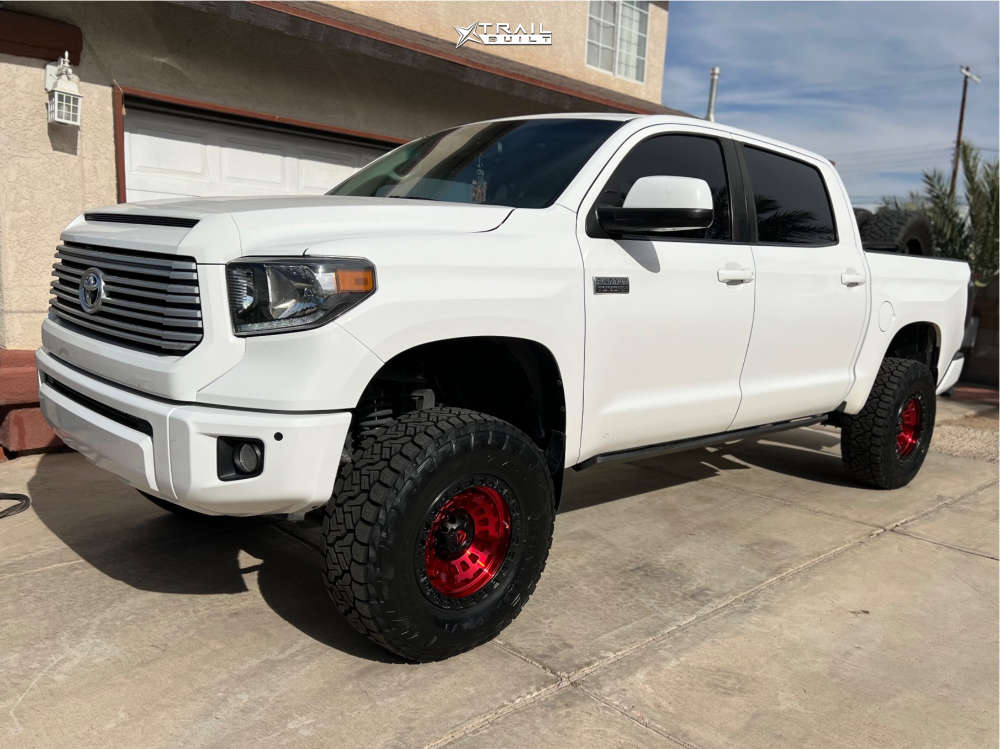 2014 Toyota Tundra Wheel Offset Aggressive > 1" Outside Fender ...