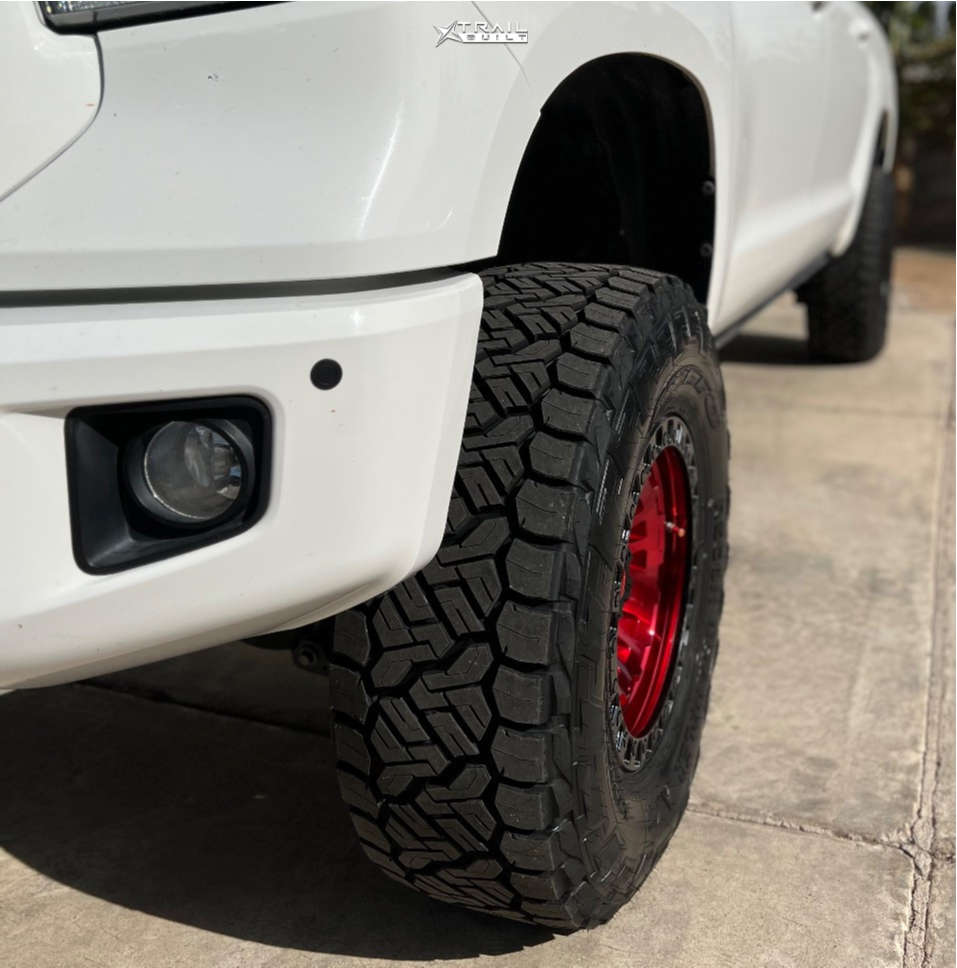 2014 Toyota Tundra Wheel Offset Aggressive > 1" Outside Fender ...