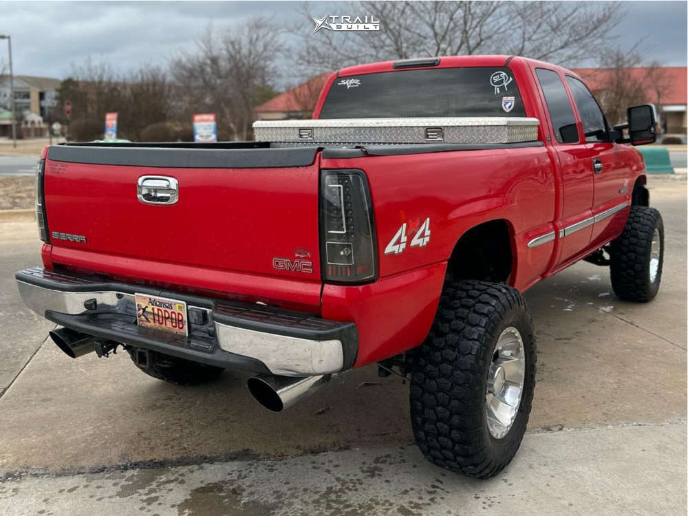 2000 GMC Sierra 2500 Wheel Offset Aggressive > 1" Outside Fender ...